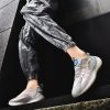 Men's Jacquard Reflective Non-Slip Casual Sneakers